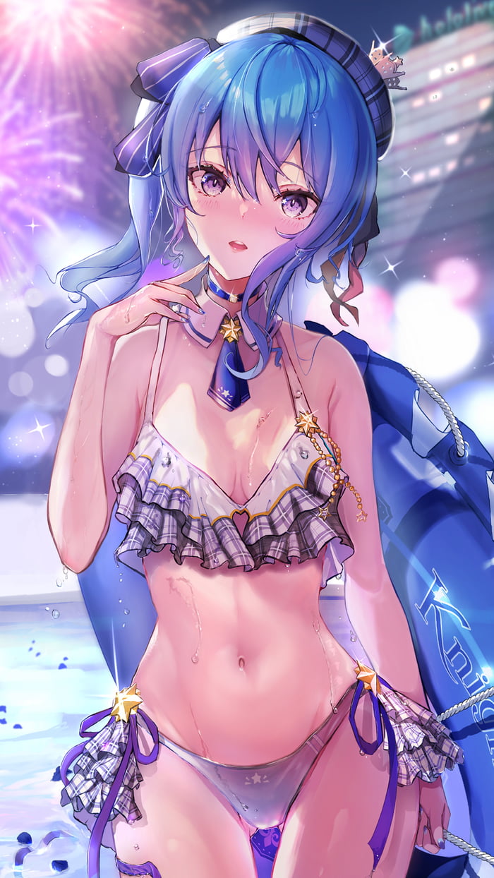 "Bikini Beauty" Hoshimachi Suisei - 9GAG