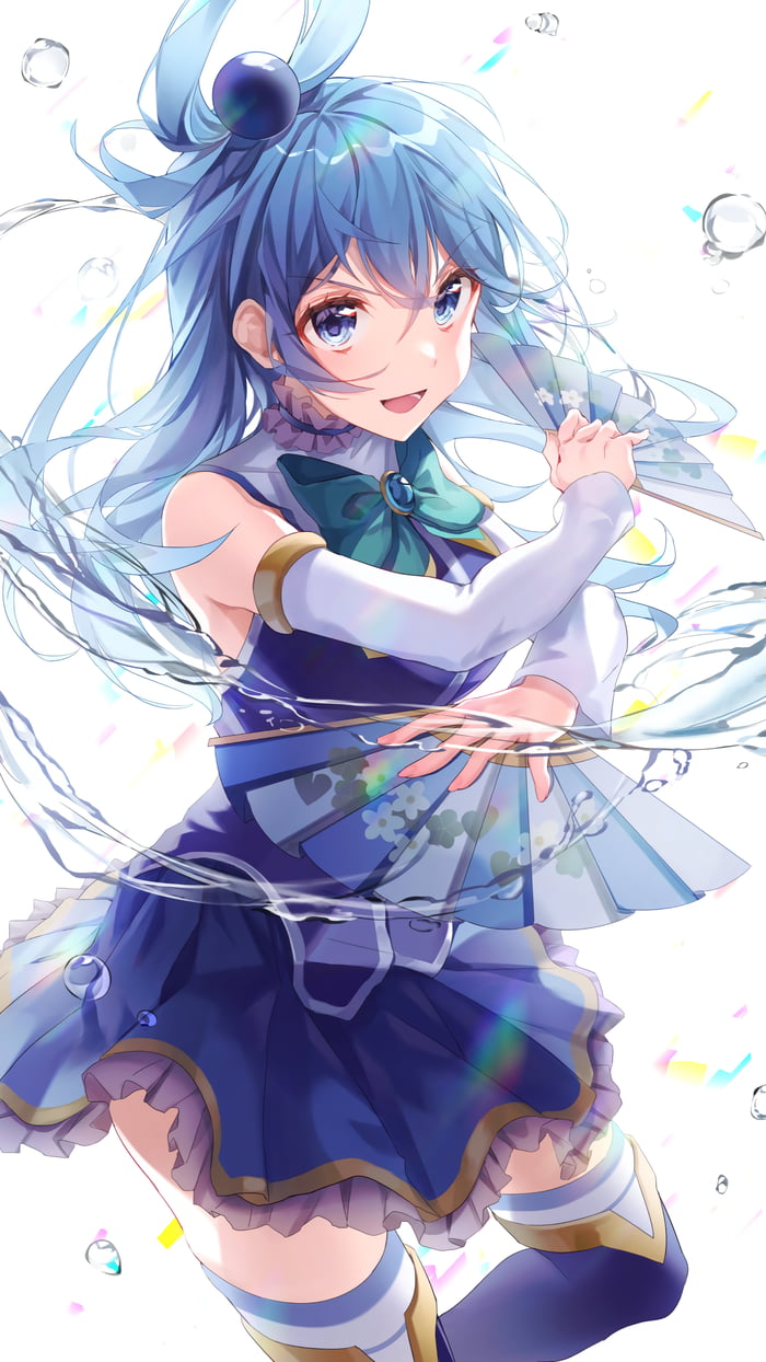 "Useless Goddess" Aqua - 9GAG