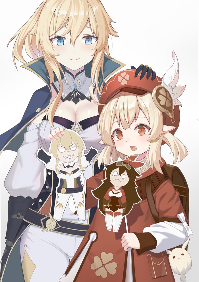 Jean and Klee - 9GAG