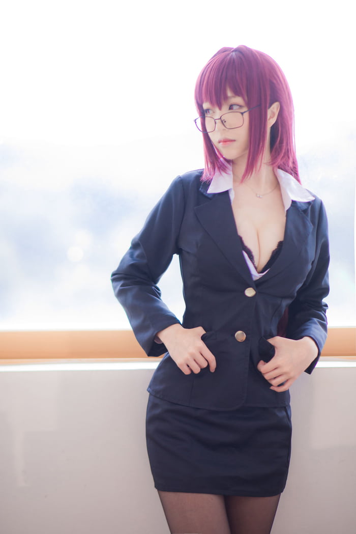 Teacher Scathach Cosplay by 青青子Js - 9GAG