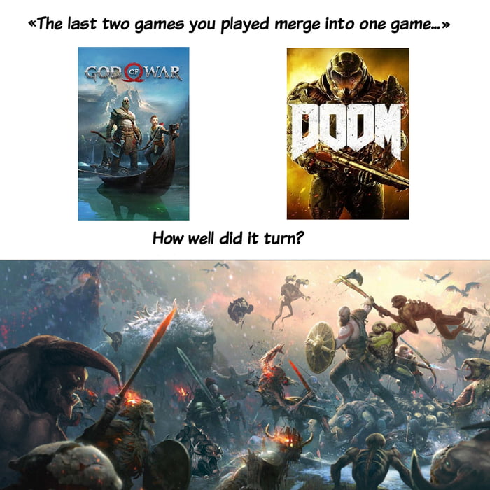 That doot revenant in the middle... - 9GAG