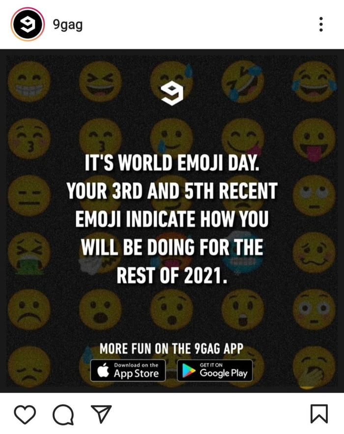 Just wanna say that 9gag on Instagram has nothing to do with the 9gag community. - 9GAG