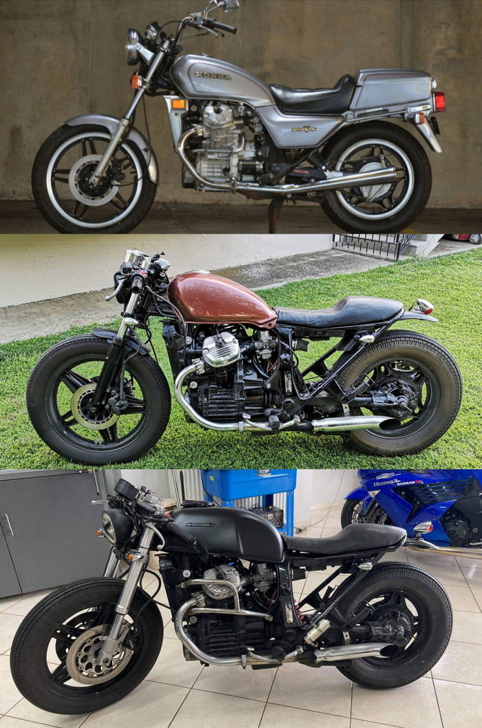 Evolution....... Revolution.......... My 1982 Honda GL 500......... - 9GAG