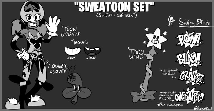 (Concept) Rule the ring the old fashioned way! The Sweatoon Set, feat ...