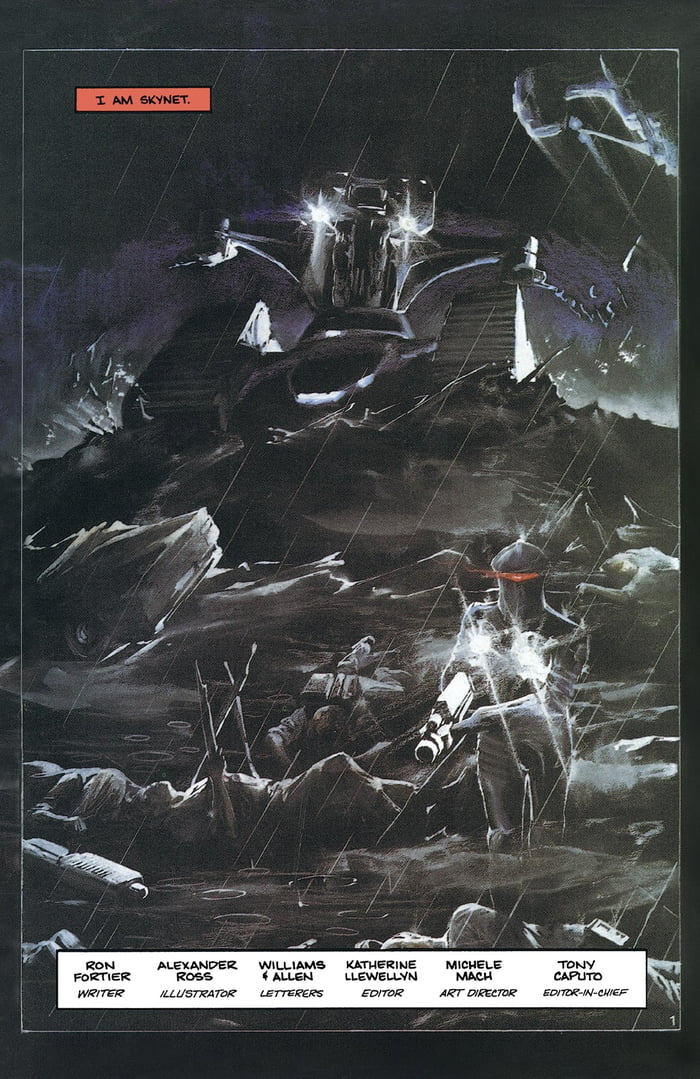 Alex Ross drawing doomsday robots and war machines is rad (Terminator ...