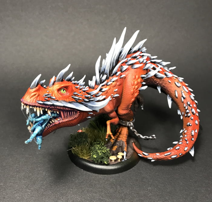 Malisaurus Rex for Malifaux - 9GAG