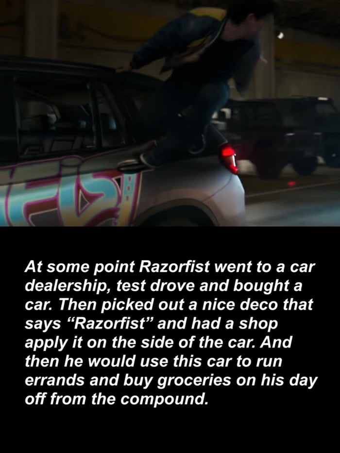 Razorfist’s car - 9GAG