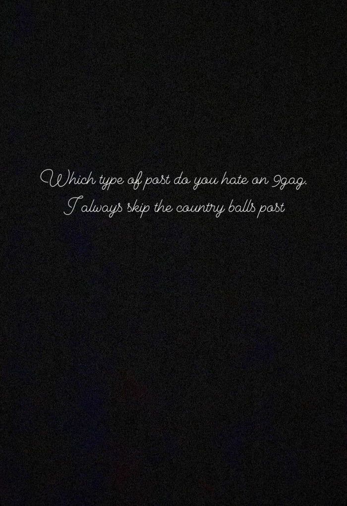 I always wonder - 9GAG