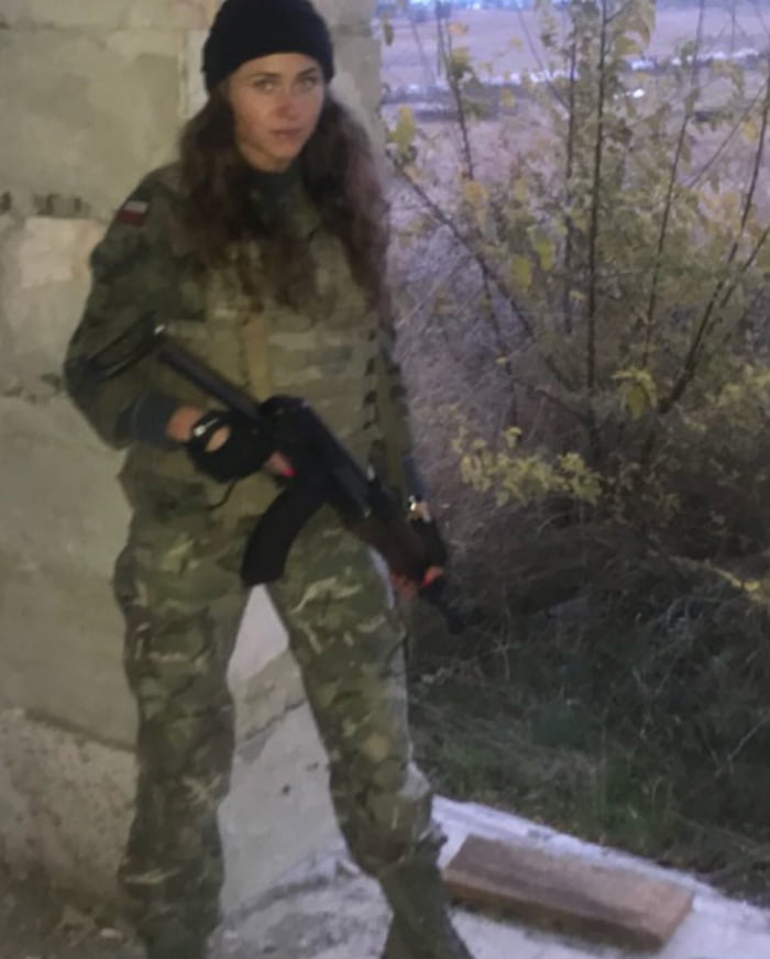 Cam girl to Fighting in Donbas, Ukraine. - 9GAG