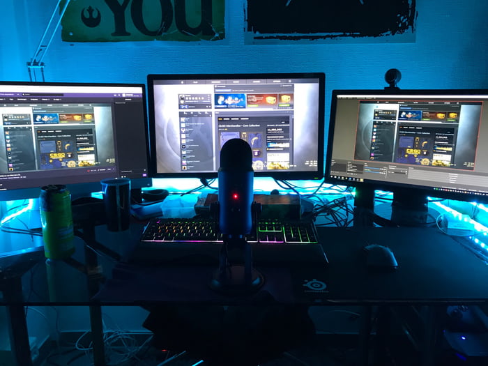 Good looking streaming setup but no viewers - 9GAG