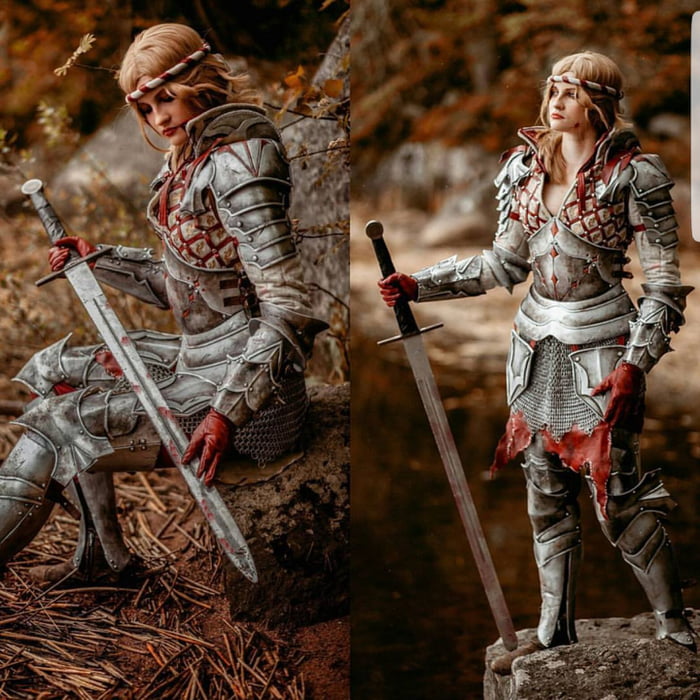 Saskia from The Witcher 2 - now this is what I call a good cosplay! - 9GAG