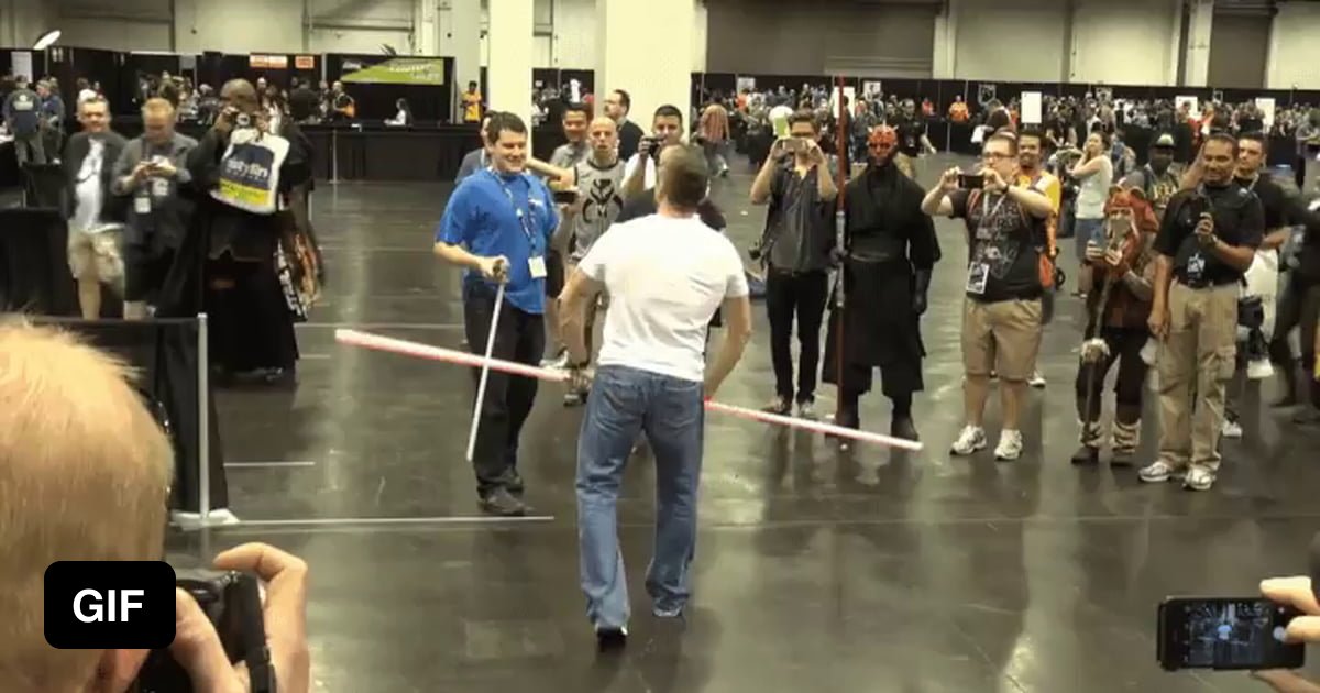 Ray park shows skillz - 9GAG