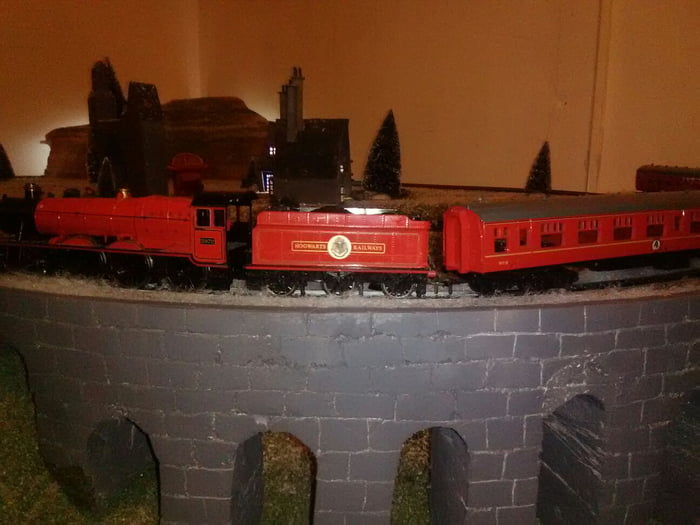 Starting to build our Christmas rig... Harry Potter themed... More to ...