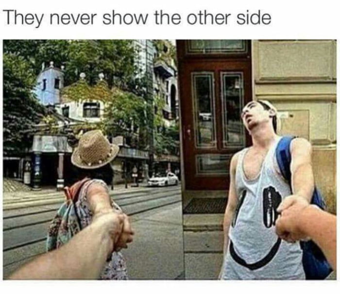 Two sides of the story - 9GAG