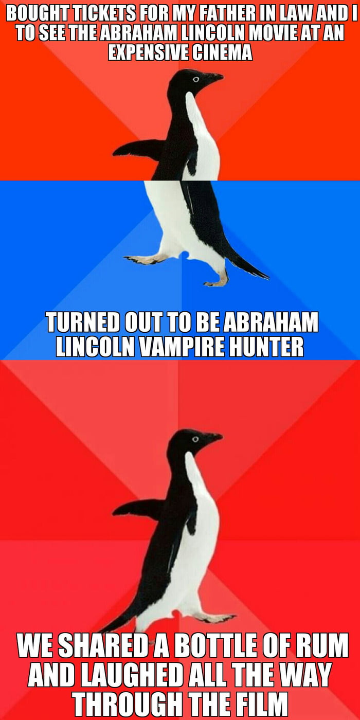 For an angry old war vet we had a damn good evening - 9GAG