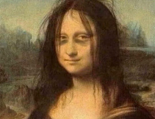 Mona Lisa in 2020 - 9GAG