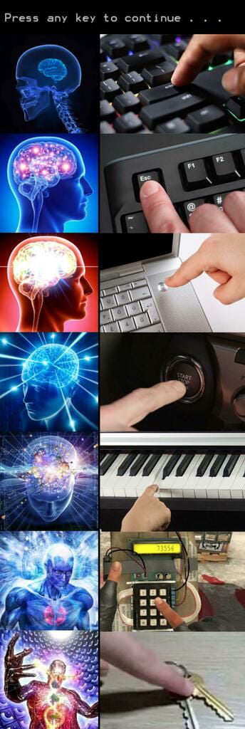 Press any key - 9GAG