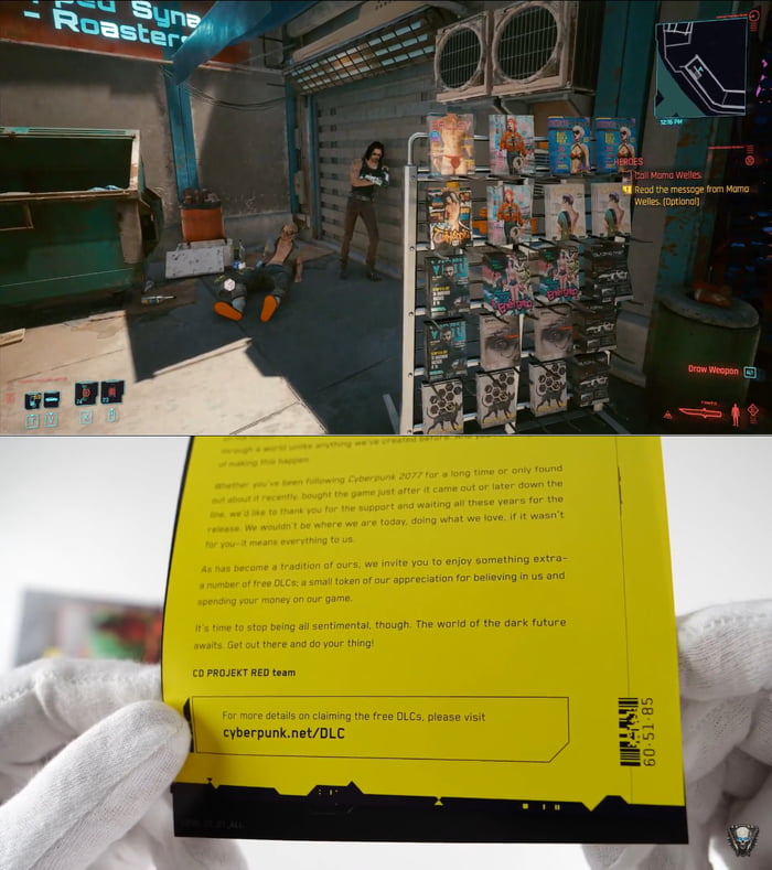 Kabuki Market downstairs secret door code is hidden on physical copies ...