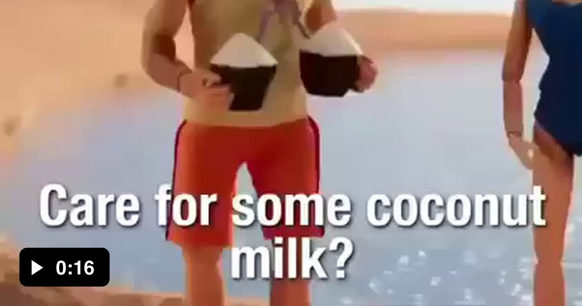 Coconut milk - 9GAG