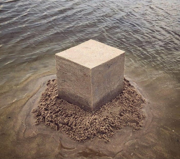 This perfect sand block - 9GAG
