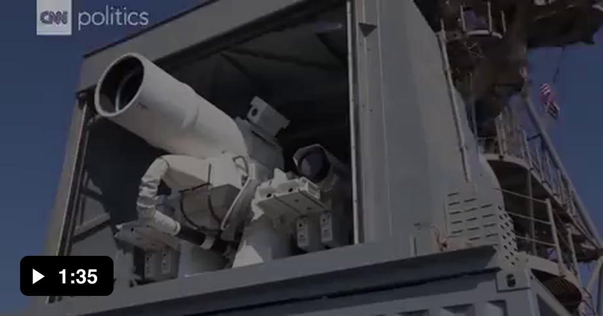 This is the tech that US Navy had back in 2014 , A photon cannon built ...