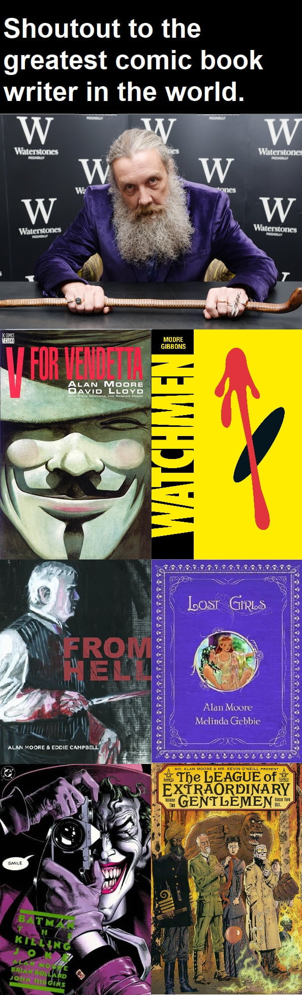Alan Moore - 9GAG