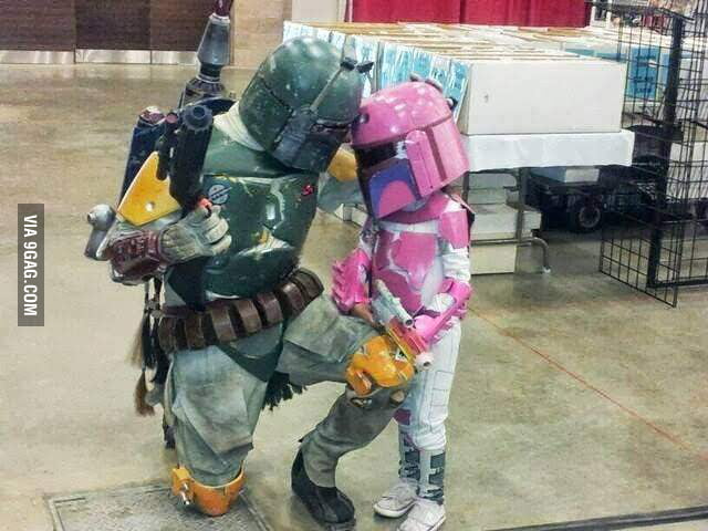 Boba Fett and his daughter! - 9GAG