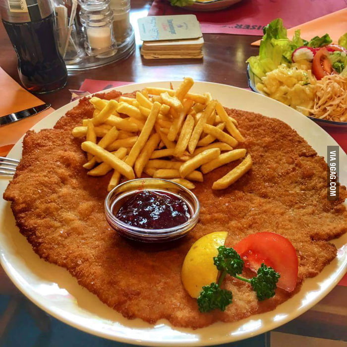 Australian chicken schnitzel - 9GAG