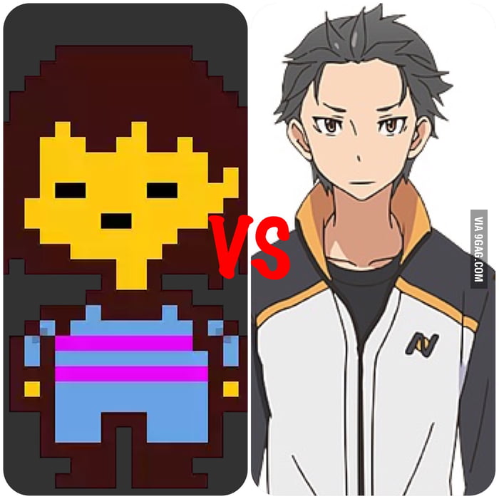 Subaru vs Frisk an equal fight, what do you think about? - 9GAG