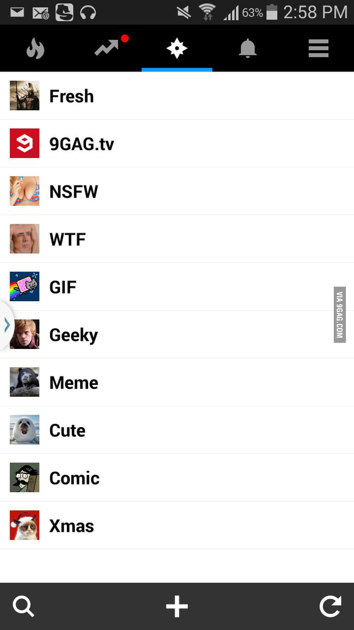 9gag you just removed the girl section !? ?? - 9GAG