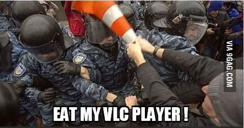 Feel the Power of VLC! - 9GAG