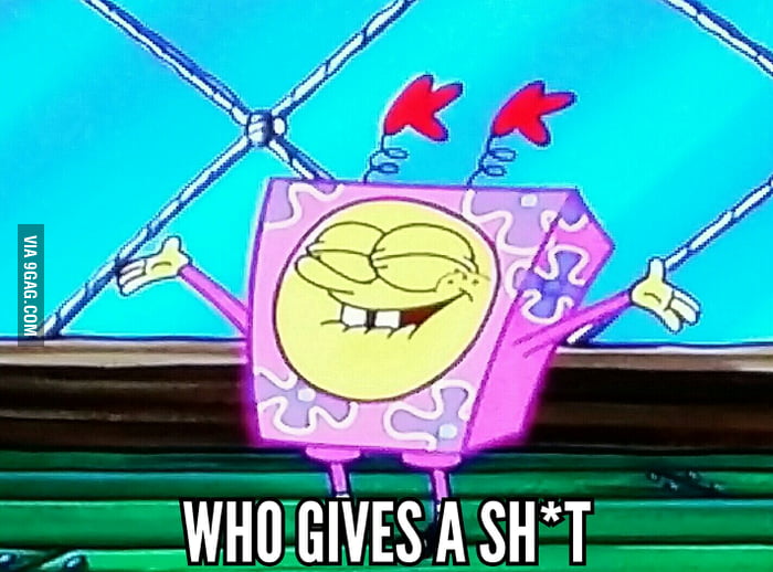 Spongebob choosing his clothes to wear - 9GAG
