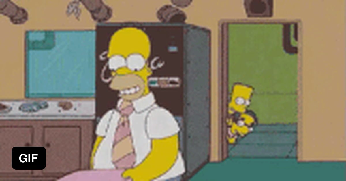 My favorite scene from the Simpsons - 9GAG