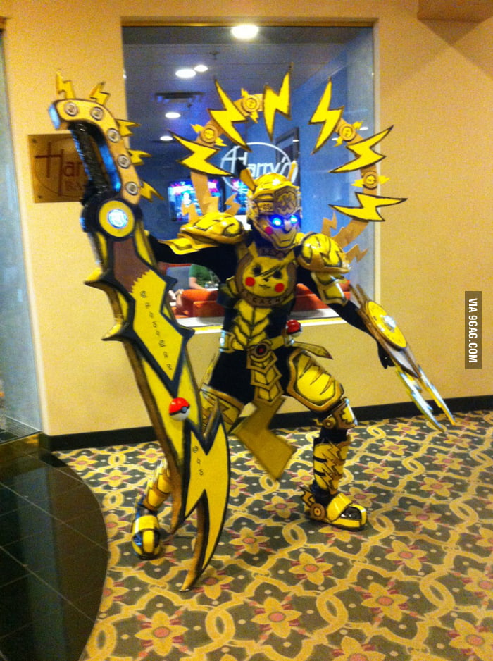 Extreme Pikachu Cosplay - 9GAG
