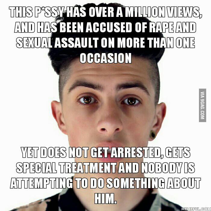 As a 9gager this needs to be heard. Sam Pepper is a d*ck! - 9GAG