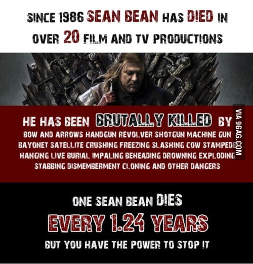 Save Sean Bean - 9GAG