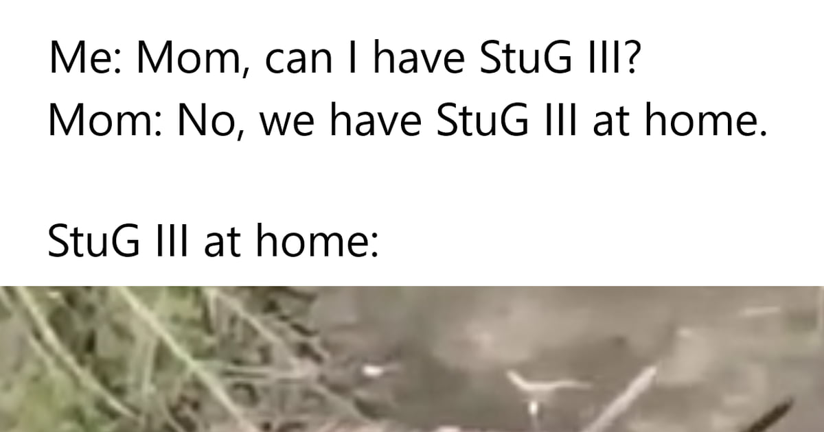 Living the StuG life - 9GAG