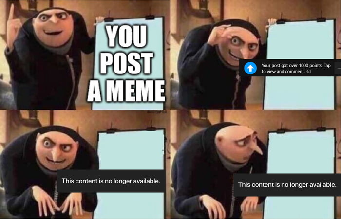 Upvote this post to delete it - 9GAG