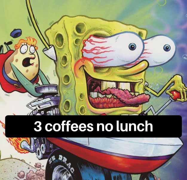 Caffeine overdose - 9GAG