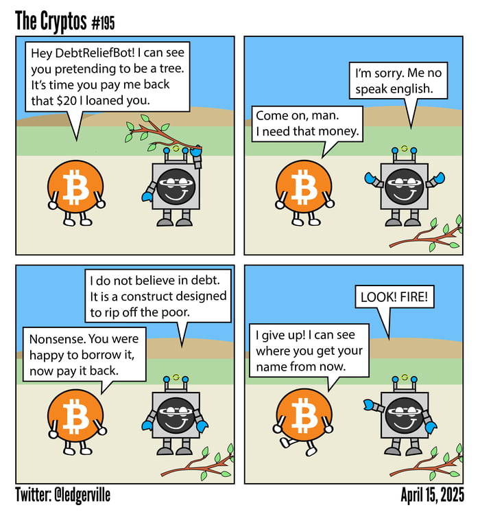 Comic 195. Introducing DebtReliefBot - 9GAG
