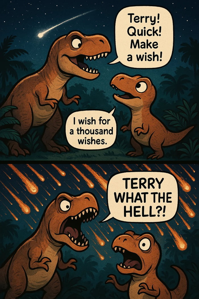 Terry did make only one wish for himself... a private bay off the coast of the yucatan - 9GAG