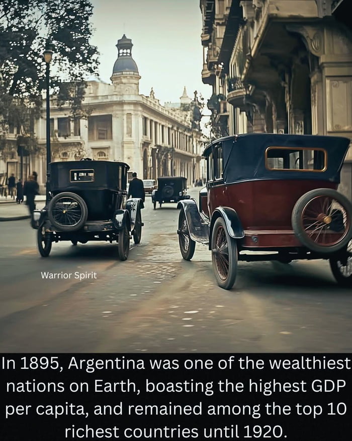 Rich country in 1895 - 9GAG