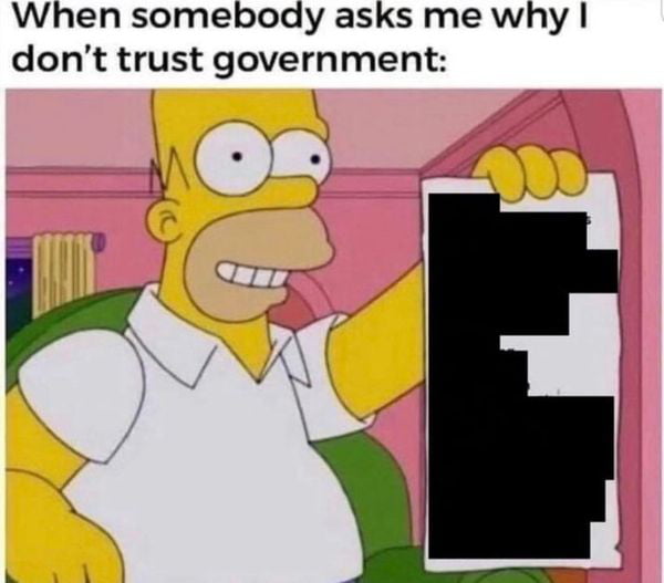 Why does all access to information request looks like that? - 9GAG