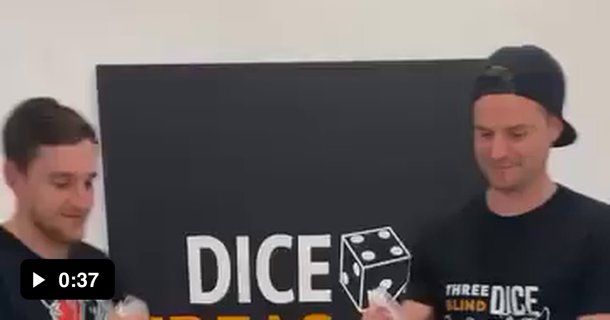 Simone Biles portrait made with dice. - 9GAG