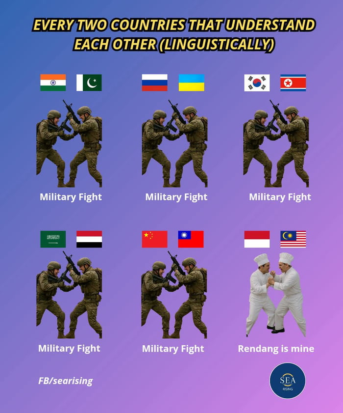 Who would win this ACTUAL rendang war? - 9GAG