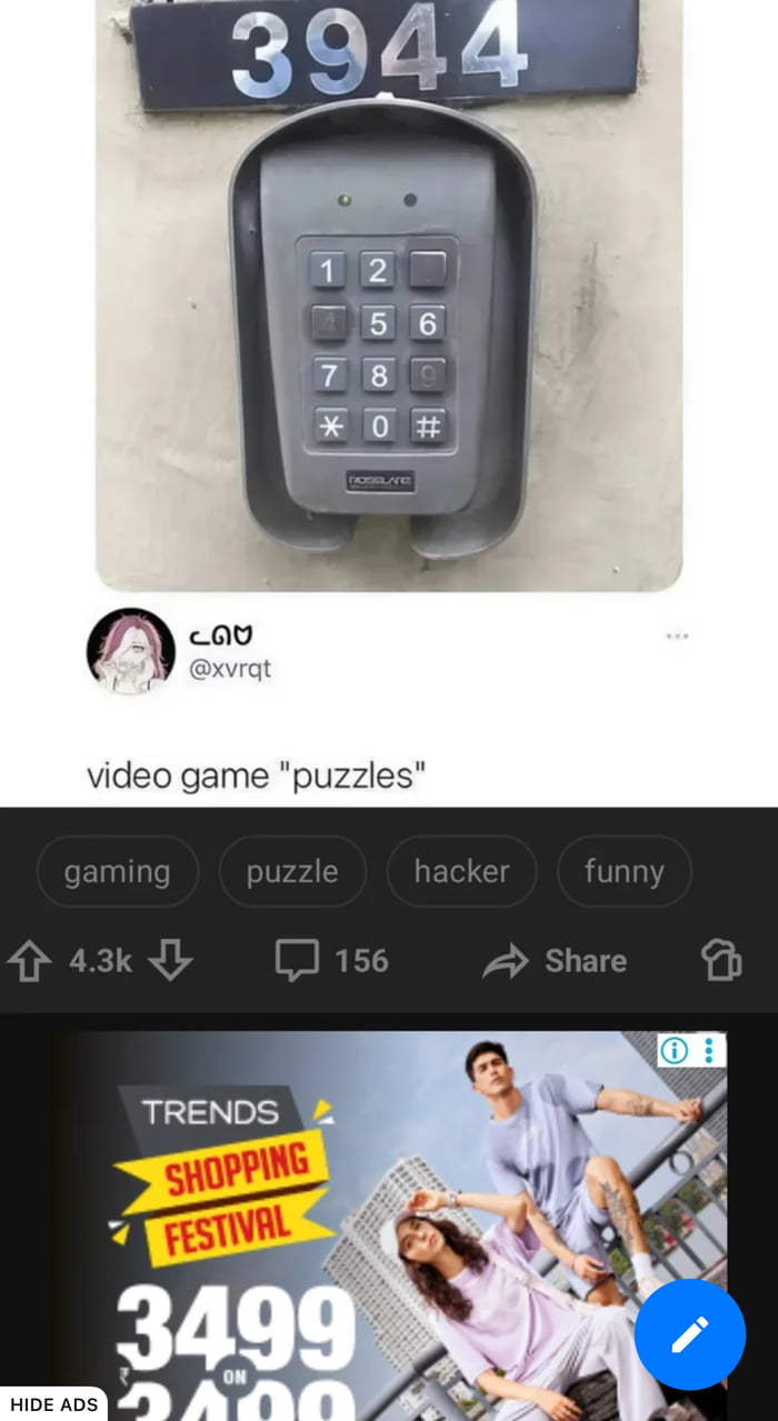 Funny that the 9GAG ads match the post - 9GAG