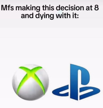 The lifelong commitment to a gaming console. - 9GAG