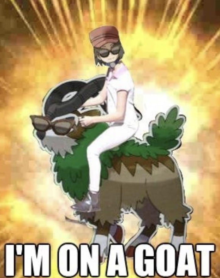 He is on a goat - 9GAG