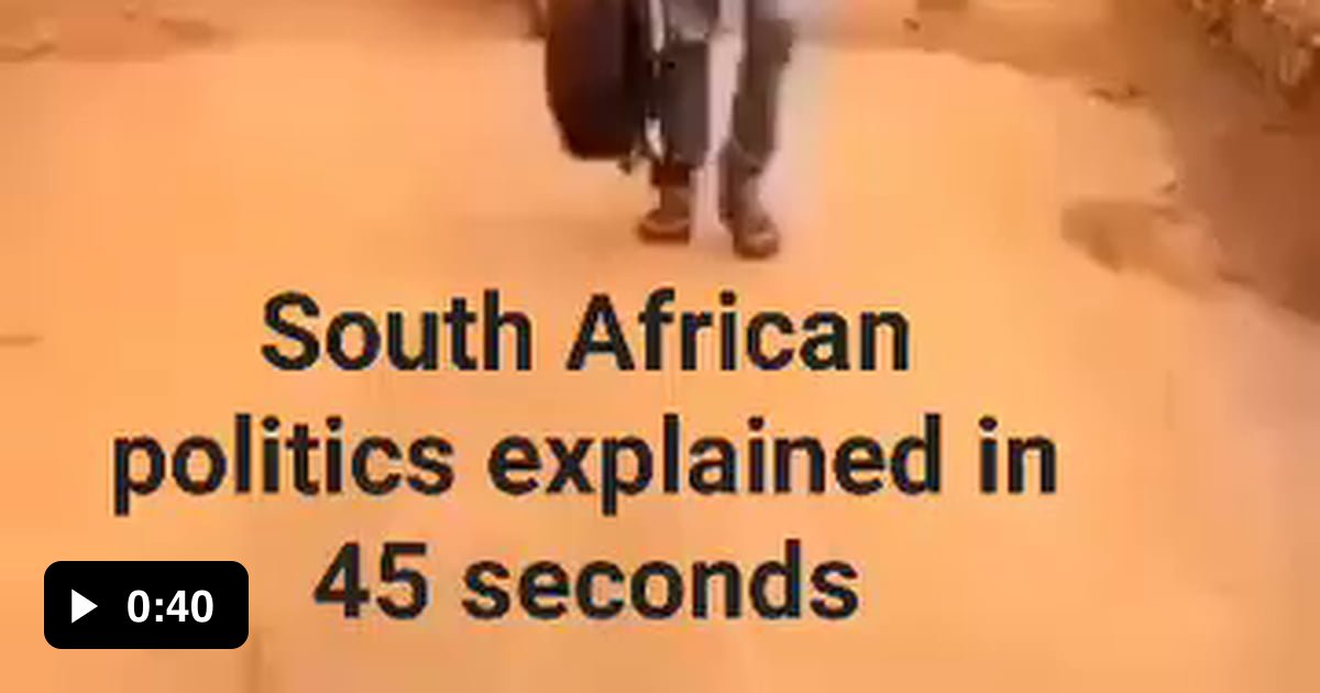 South African Politics, in a nutshell - 9GAG