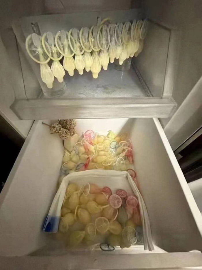 Cursed fridge - 9GAG
